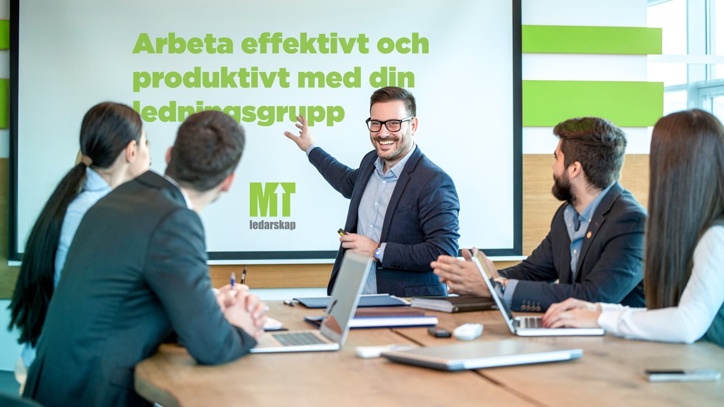 Arbeta effektivt och produktivt med din ledningsgrupp - En guide - MT Ledarskap